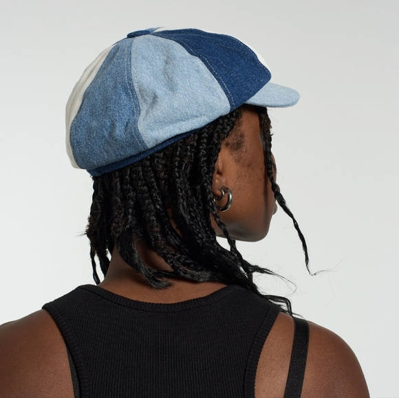 Accessories | Boutique Denim Patchwork Bakers Boy Hat | Poshmark